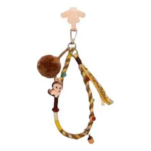 POP MART The Monsters Labubu Pom Party Keychain - Multi-color