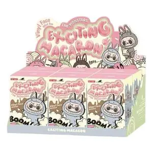 POP MART The Monsters Labubu 1.0 Tasty Macarons Blind Box Collection - Multi-color