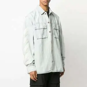 Off-White Printed Denim Jacket