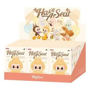 POP MART The Monsters Labubu 2.0 Have A Seat Sealed Case - Multi-color