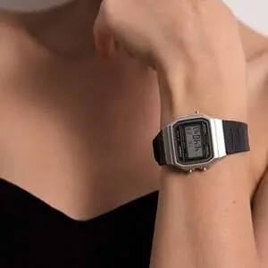 Casio Digital Water Resistant Watch - Black/grey