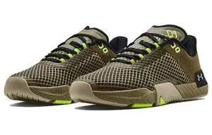Under Armour Tribase Reign 4 "tent Black" Athletic Sneakers - Tent/black