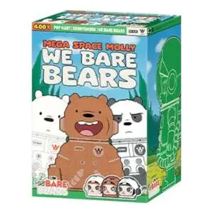 POP MART Mega Space Molly 400% We Bare Bears Blind Box - Multi-color