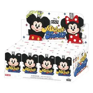 POP MART Disney Mickey Family Together Keychain Sealed Case - Multi-color