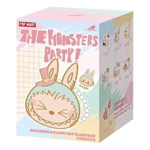POP MART The Monsters Labubu Party Reversible Pendant Sealed Case