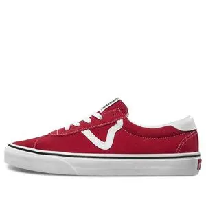 VANS Old Skool Skate Sneakers - White/red