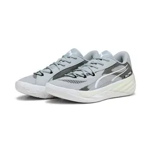 PUMA All-pro Nitro Team Sneakers - Grey/white