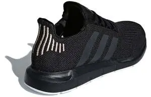 Adidas Swift Run Low Top Sneakers - Black