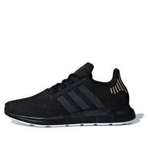 Adidas Swift Run Low Top Sneakers - Black
