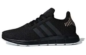Adidas Swift Run Low Top Sneakers - Black