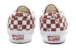 VANS Og Era Lx Checkerboard Logo Sneakers - White/red