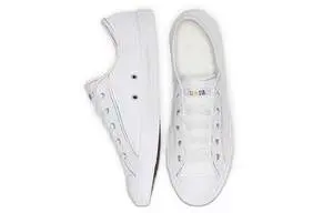 CONVERSE Chuck Taylor All Star Dainty Rainbow Low Top Sneakers - White