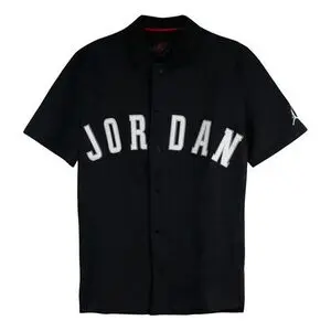 JORDAN Air Athleisure Short Sleeve Top - Black