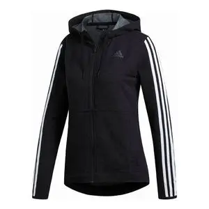 Adidas Training Exercise Jacket With Zip-up Hoodie