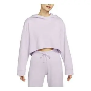 Nike Yoga Luxe Cropped Hoodie - Tan