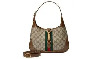 Gucci Jackie 1961 Series Single Shoulder Bag - Redgreen