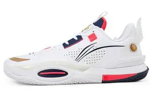LI-NING Wade All City Low "usa" Abas009-24 Sneakers - White/red/blue