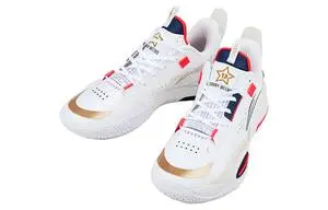 LI-NING Wade All City Low "usa" Abas009-24 Sneakers - White/red/blue