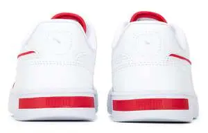 PUMA Caven Dime Low Top Sneakers - White/red