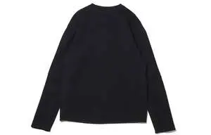 Nike Logo Pullover Long Sleeves Black
