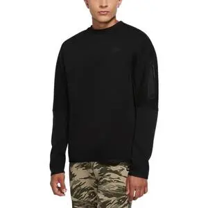 Nike Logo Pullover Long Sleeves Black