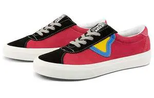 VANS Sports Low Top Sneakers - Red