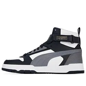 PUMA Rbd Game High Top Sneakers - Black/white/gray