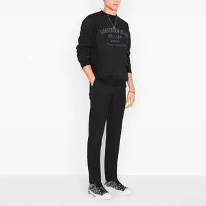 Dior Long Sleeve Crewneck With Alphabet Logo