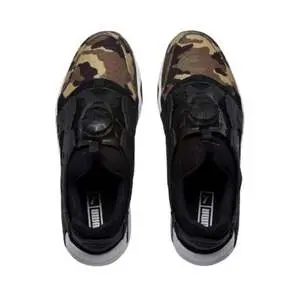 PUMA Disc Blaze Camo Sneakers - Black/white
