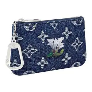 LOUIS VUITTON Pochette Clés Monogram Denim Pouch