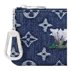 LOUIS VUITTON Pochette Clés Monogram Denim Pouch
