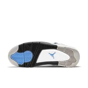 JORDAN 4 Retro "university Blue" Sneakers - University Blue/tech Grey/white