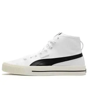 PUMA Ever Mid High Top Sneakers - White/black