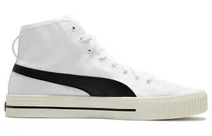 PUMA Ever Mid High Top Sneakers - White/black