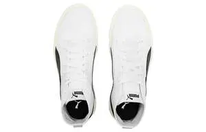 PUMA Ever Mid High Top Sneakers - White/black