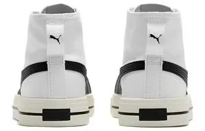 PUMA Ever Mid High Top Sneakers - White/black