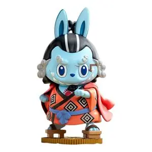 POP MART One Piece The Monsters Labubu Jinbe Figure - Multi-color