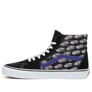 VANS Sk8-hi "blur Boards" High Top Sneakers - Black