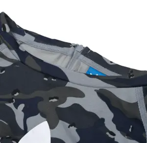 Adidas J C Crew Fleece With Camouflage Print And Zip Detail