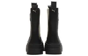 PUMA Mayze Stack Chelsea Boots - Black