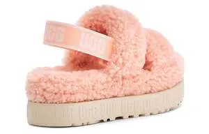 UGG Oh Fluffita Shearling Slides - Light Pink