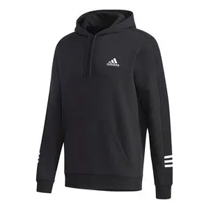 Adidas Sports Casual Hooded Sweater - Black