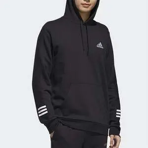 Adidas Sports Casual Hooded Sweater - Black