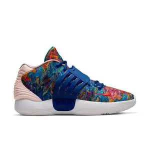 Nike Kd 14 "psychedelic" Low Top Sneakers - Blue