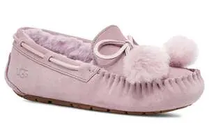 UGG Dakota Bow Pom Loafer - Pinkpurple