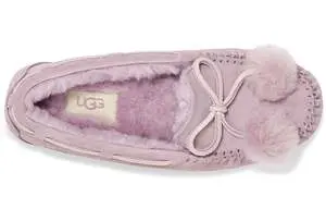 UGG Dakota Bow Pom Loafer - Pinkpurple