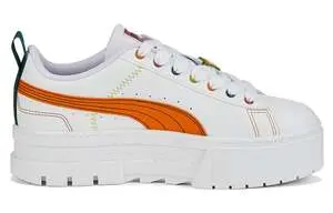 PUMA Mayze Pierced Platform Sneakers