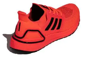 Adidas Ultra Boost 20 Low Top Athletic Sneakers - Red/black