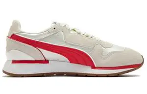 PUMA Space Lab Athleisure Sneakers - White/red