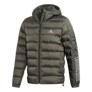 Adidas Puffer Jacket With Logo Detailing